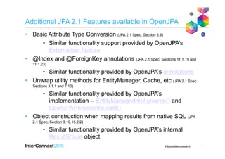 AAI-2235 Open JPA and EclipseLink Usage Scenarios Explained | PDF