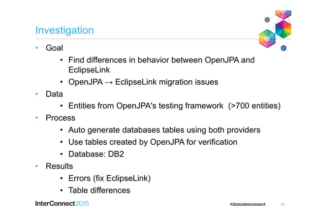 AAI 2235-OpenJPA and EclipseLink Usage Scenarios Explained | PPT