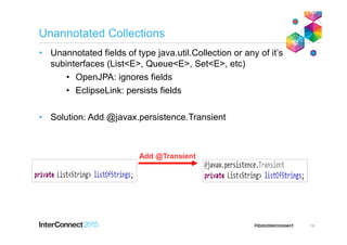 AAI 2235-OpenJPA and EclipseLink Usage Scenarios Explained | PDF