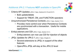 AAI 2235-OpenJPA and EclipseLink Usage Scenarios Explained | PDF