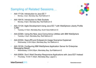 AAI 2236-Using the New Java Concurrency Utilities with IBM WebSphere | PPT