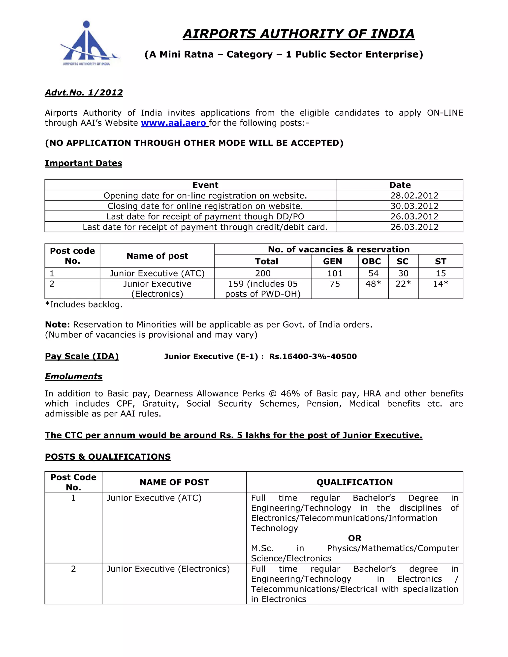 Aai exam papers | PDF