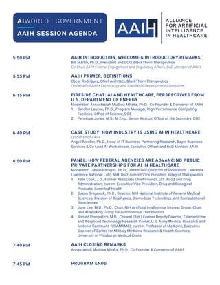 Aaih program and bios