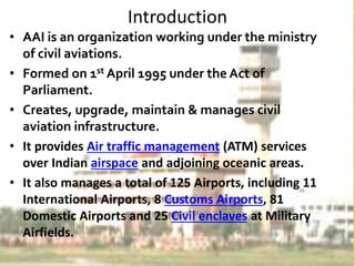 AAI presentation | PPTX | Air Travel | Travel Type