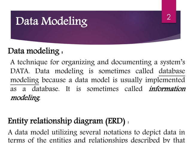 Database Modeling Using Entity.. Weak And Strong Entity Types | PPTX | Databases | Computer ...