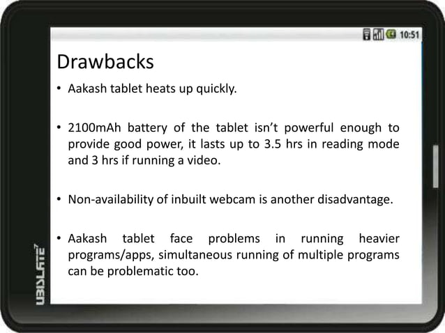 Aakash Tablet | PPTX | Tablets and E-readers | Consumer Electronics