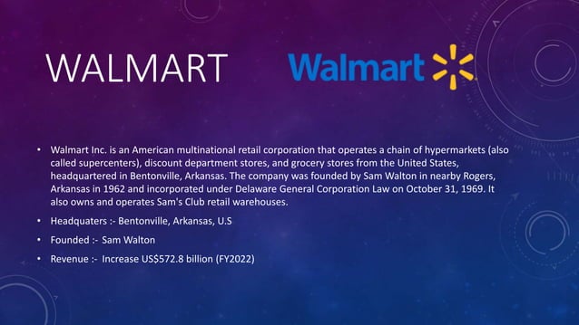 Demand forecasting walmart | PPT