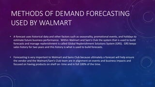 Demand forecasting walmart | PPT