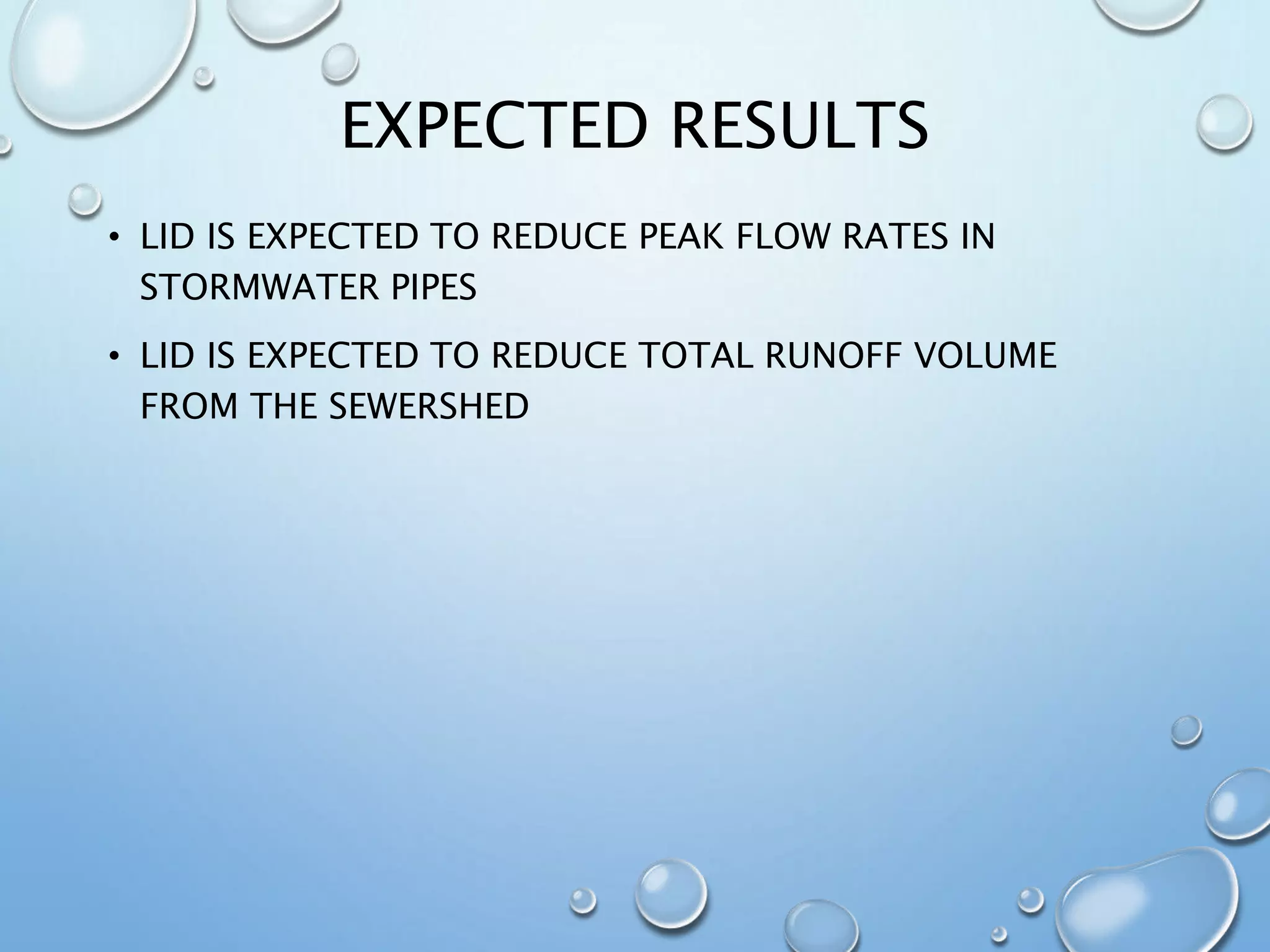 Introduction: Effects of LID on an urban stormwater management system ...