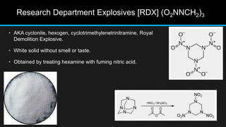 Rdx Explosive Power