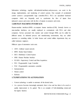 seminar report on industrial automation | DOCX