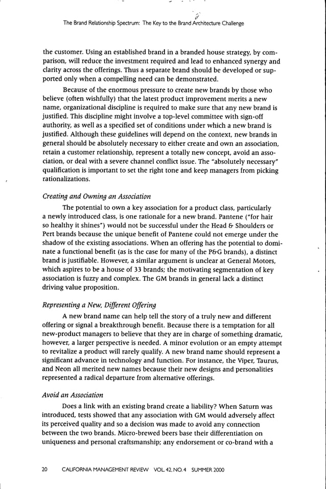 Aaker Brand Architecture Pdf