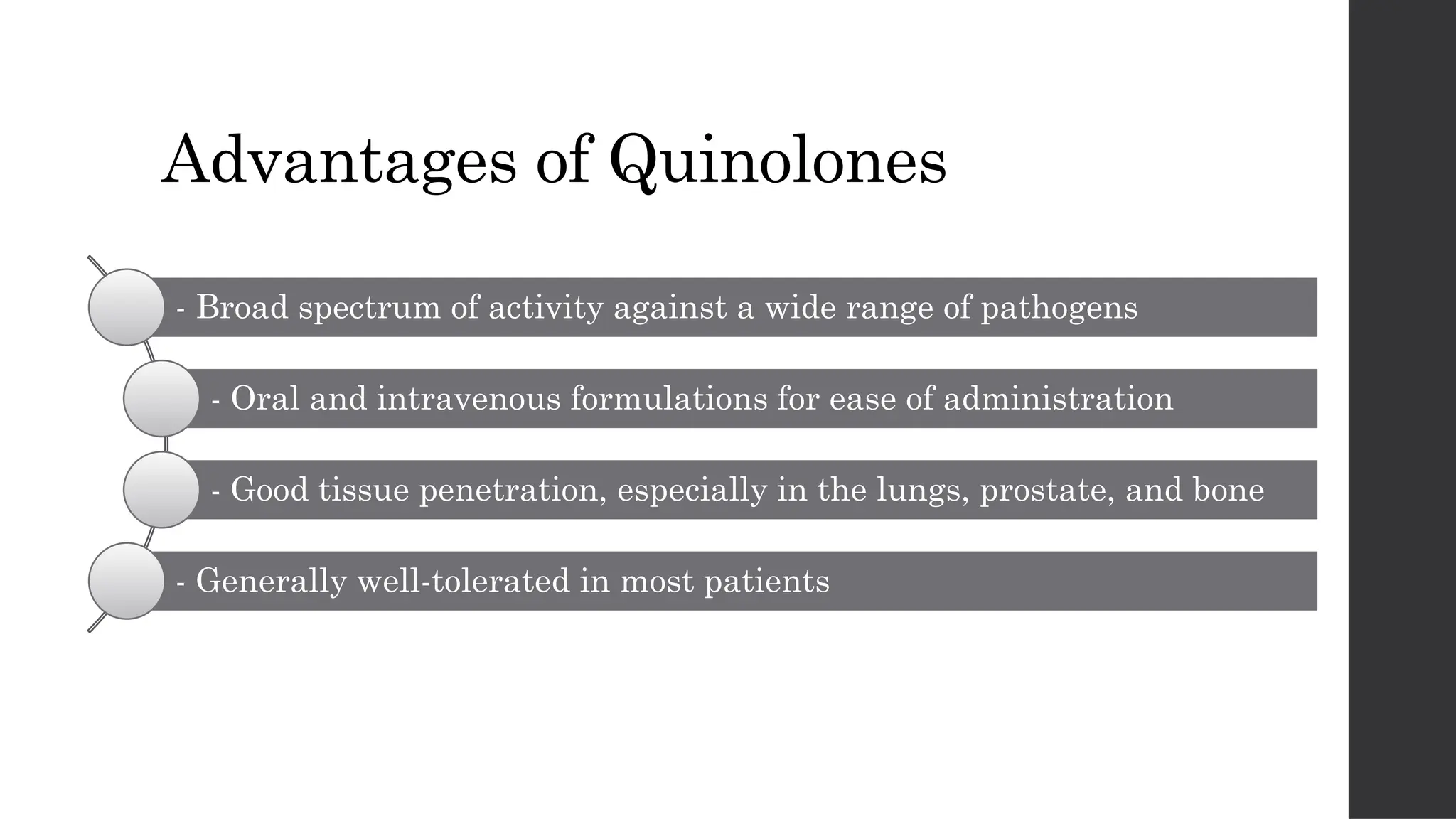 Quinolones & fluoroquinolones all content ppt | PPTX