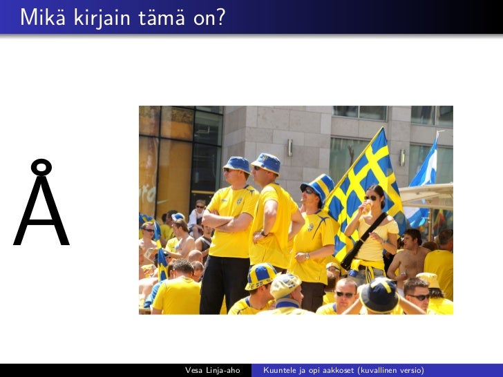 Aakkoset lapsille kuvina