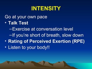 Exercise Essentials for all | PPT