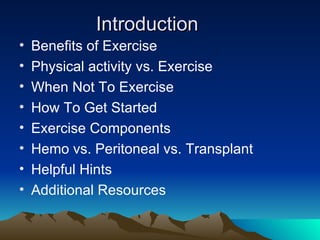 Exercise Essentials for all | PPT