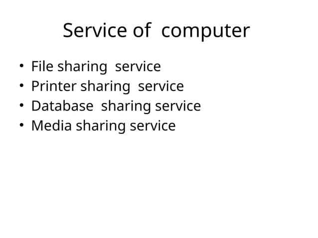 Student project on computer network class 7 and presentation | PPTX