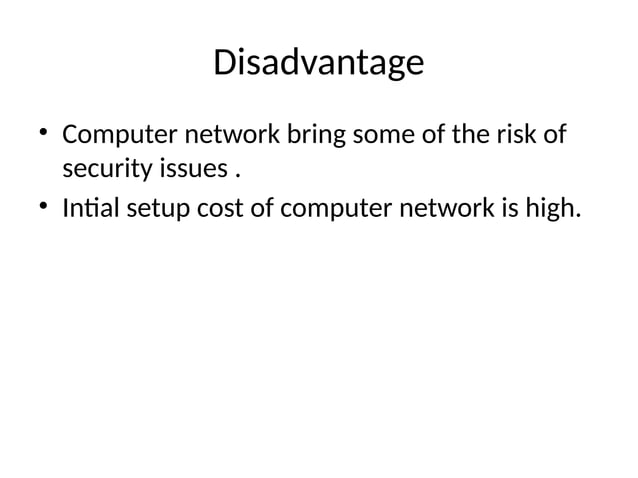 Student project on computer network class 7 and presentation | PPTX