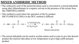 PEPTIDE BOND FORMATION-"UNTING AMINO ACIDS VIA COUPLING REACTION | PPTX