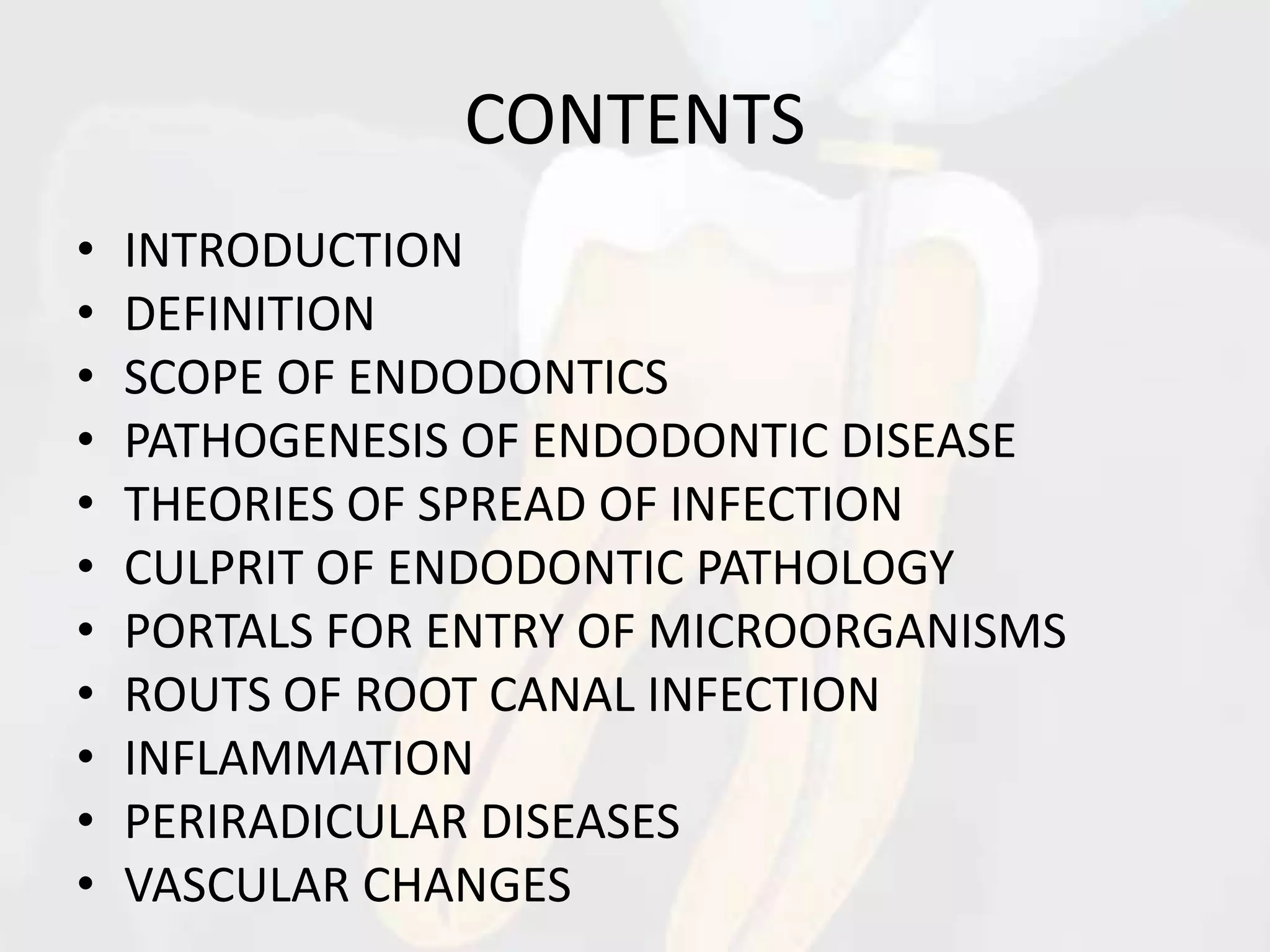rationale of endodontics | PPTX