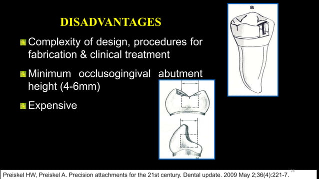 Precision attachments | PPTX
