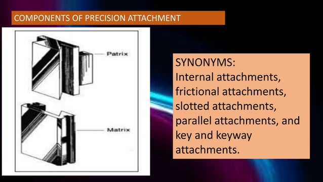 Precision attachments | PPTX