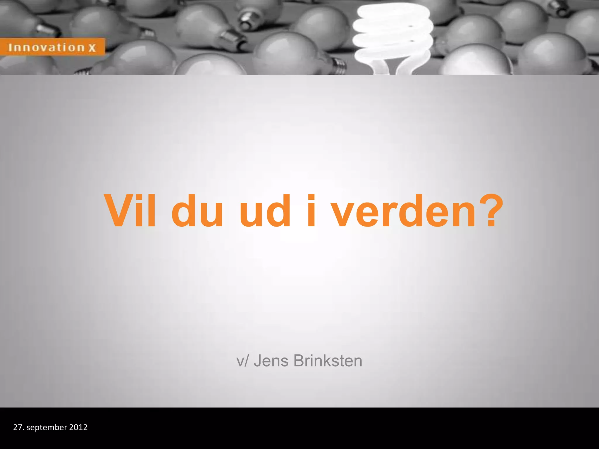 Aalborg University September 2012 | PPT