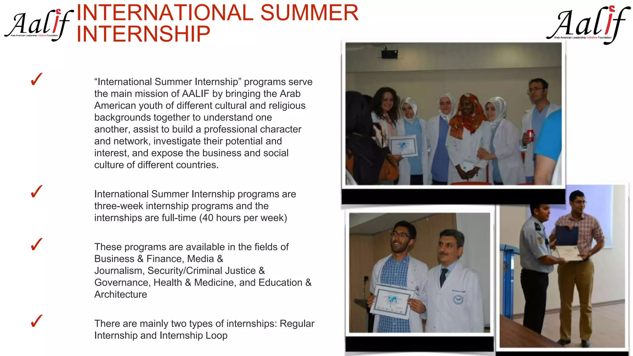 Aalif study abroad programs | PPT