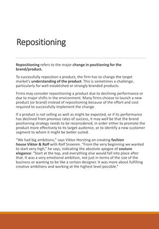 Viktor & Rolf STPR - Marketing Project | PPTX