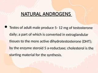 Androgens - Endocrinology Pharmacology.pptx