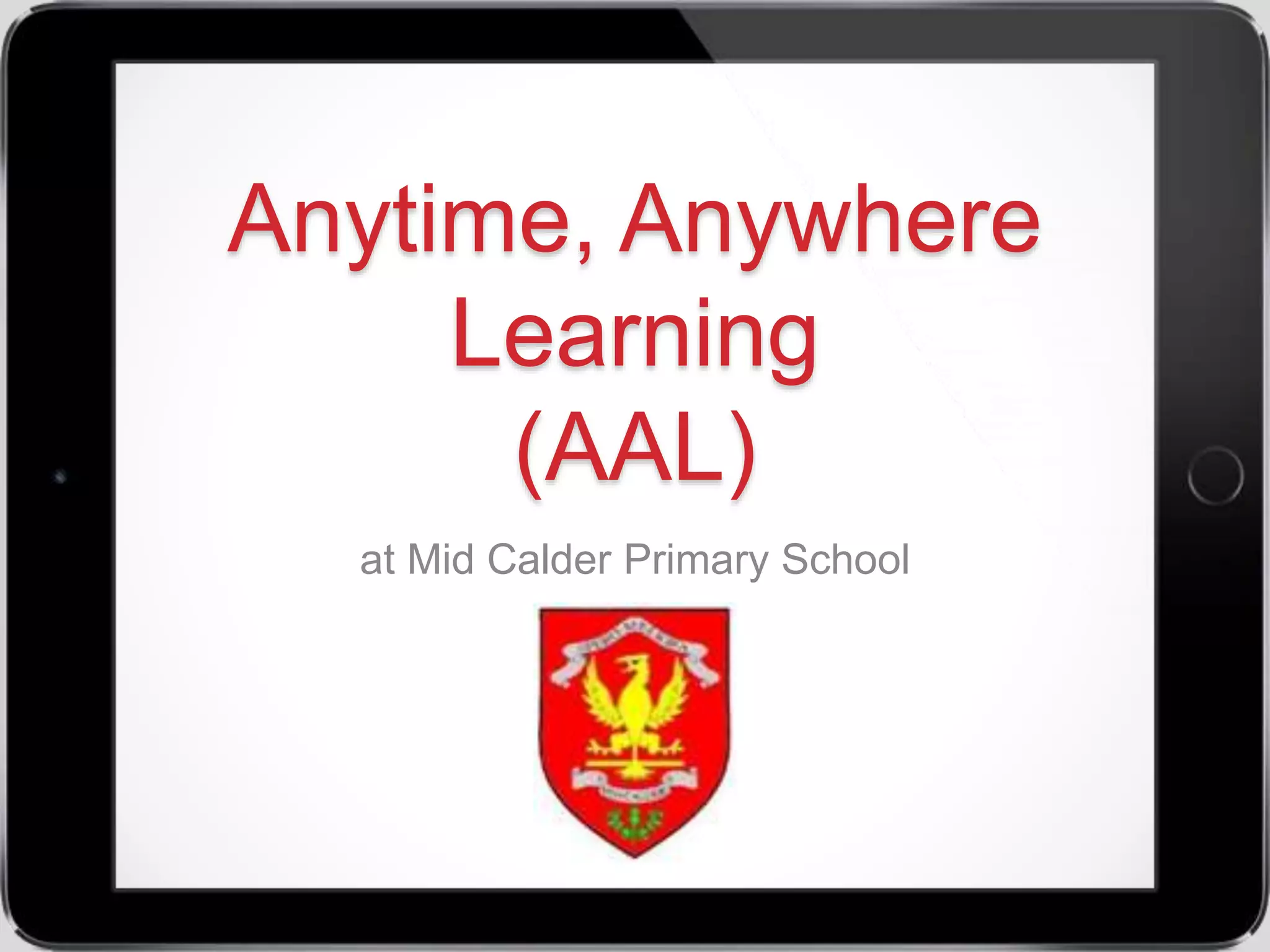 AAL and BYOD parent information | PPTX