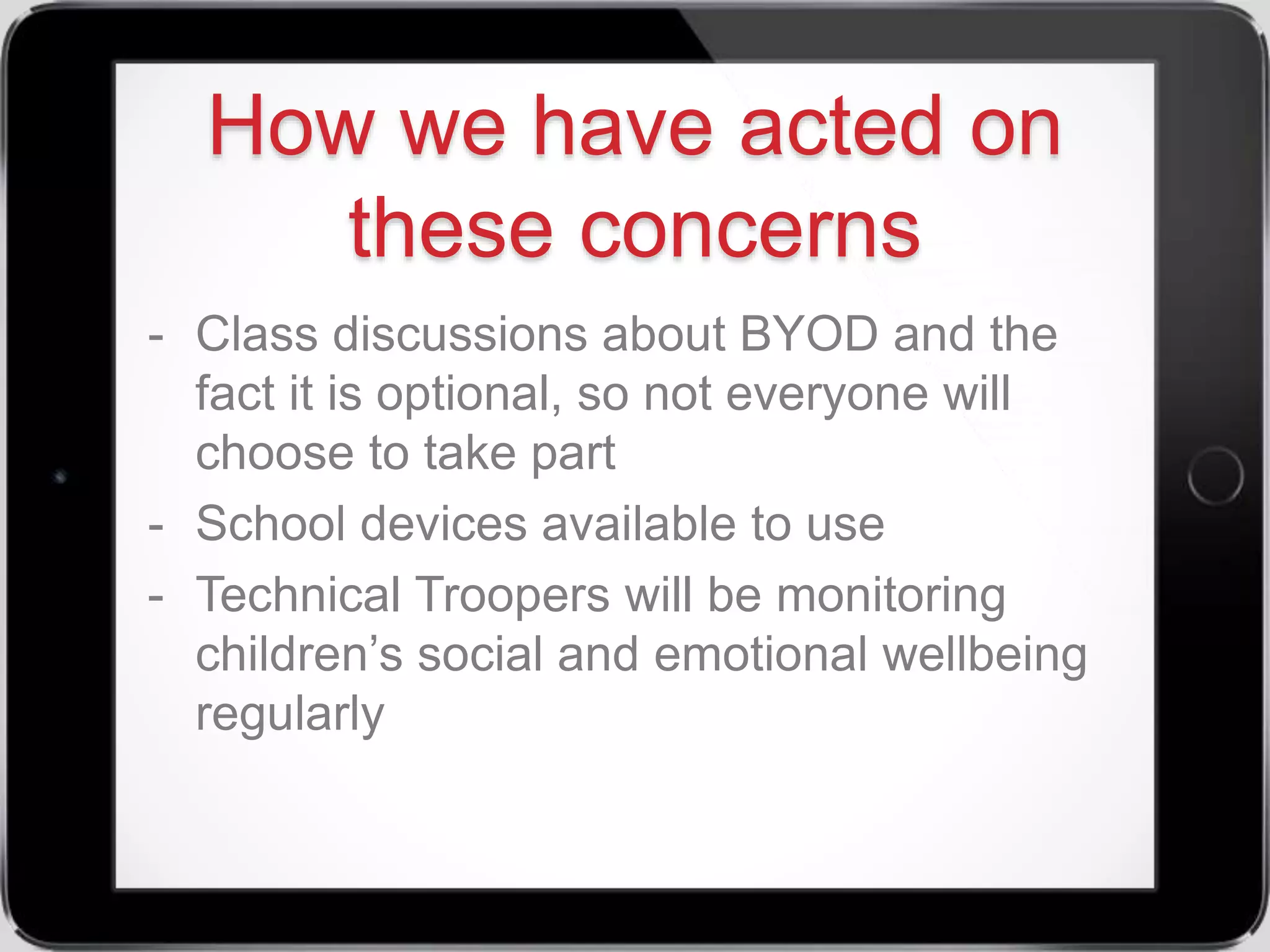 AAL and BYOD parent information | PPTX