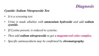 Aam 7 metabolism of sulphur containing a.a's | PPTX