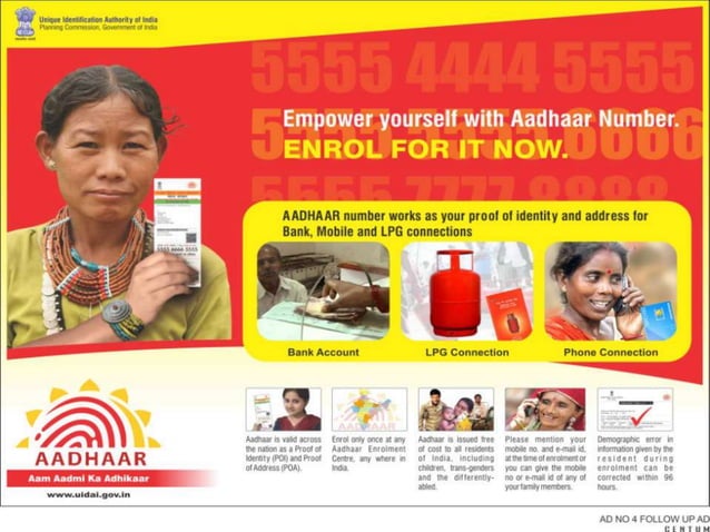 Aam aadmi ka adhikar (AADHAR) | PPTX | Business Accounting & Finance ...