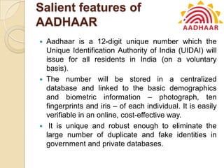 Aam aadmi ka adhikar (AADHAR) | PPTX