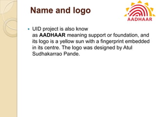 Aam aadmi ka adhikar (AADHAR) | PPTX