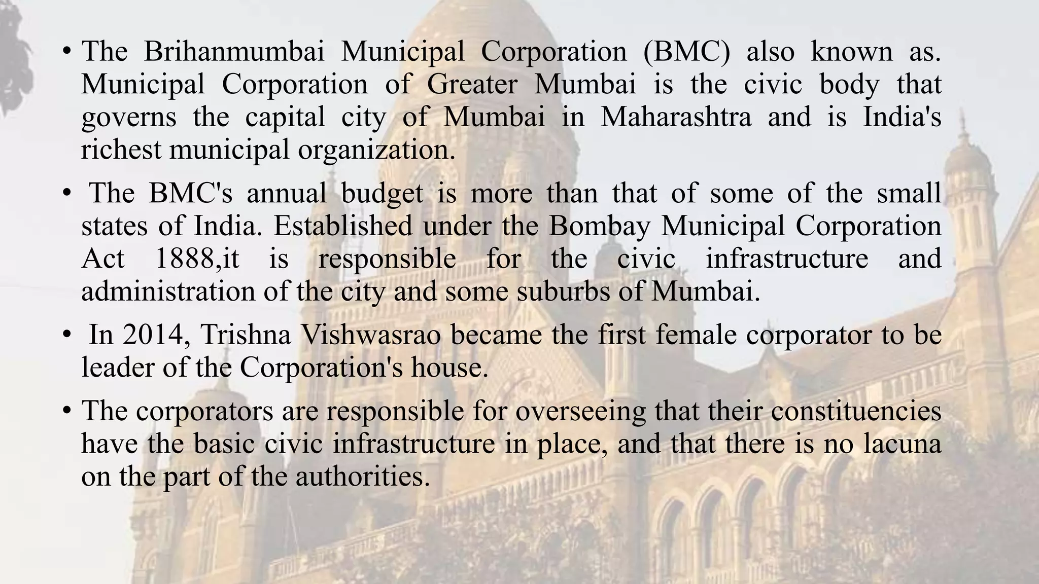 Aamchi mumbai ppt | PPTX