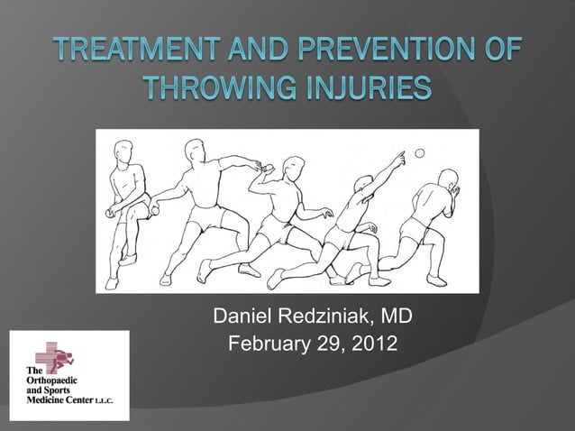 Youth Sports Injury Day: Throwing Injuries | PPT