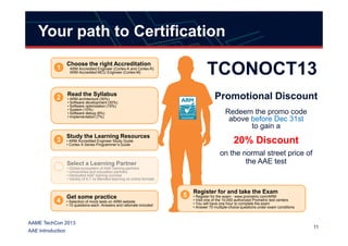 AAME ARM Techcon2013 Intro | PPT