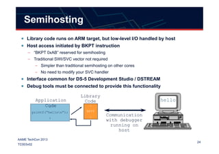 AAME ARM Techcon2013 003v02 Software Development | PPT