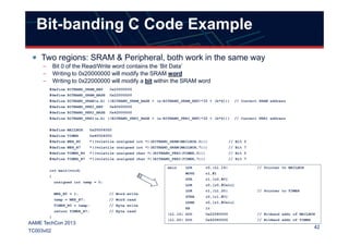 AAME ARM Techcon2013 003v02 Software Development | PPT