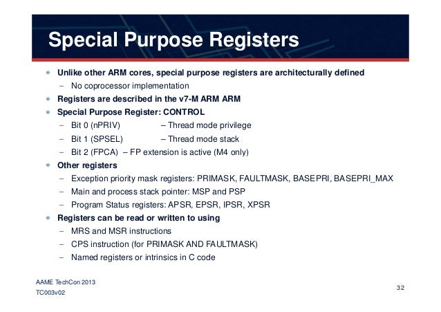 AAME ARM Techcon2013 003v02 Software Development