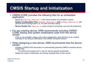 AAME ARM Techcon2013 005v02 System Startup | PDF | Operating Systems ...