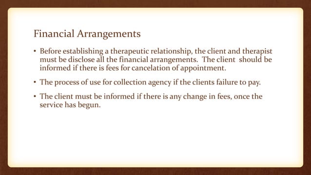 Aamft s code of ethics | PPT