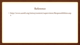 Aamft s code of ethics | PPTX