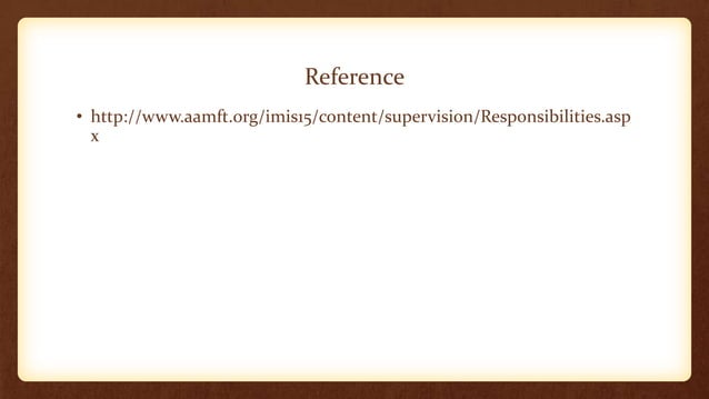 Aamft s code of ethics | PPT