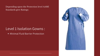 AAMI Isolation gowns | PDF