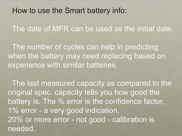 AAMI: Rechargeable Battery Management Guidelines | PPTX | Consumer ...