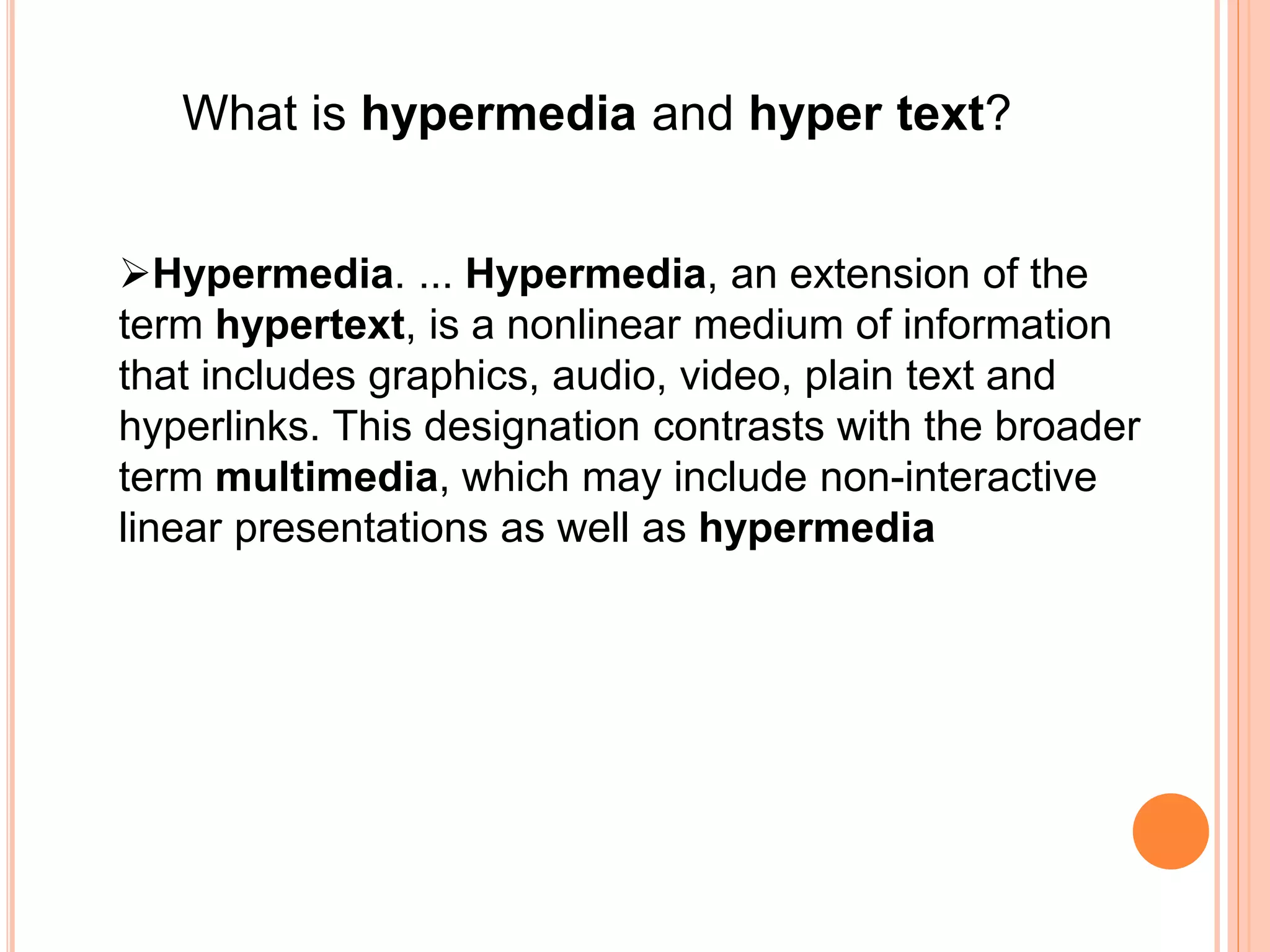 text in multimedia | PPTX