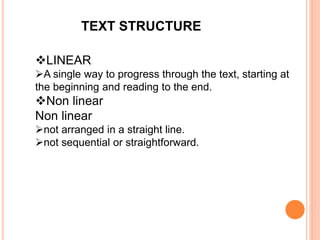 text in multimedia | PPTX